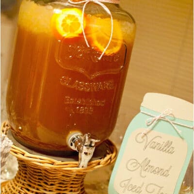 Vanilla Almond Iced Tea - Sweetpea Lifestyle