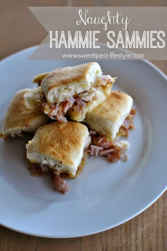 Naughty Hammie Sammies - Ham Delights | Sweetpea Lifestyle