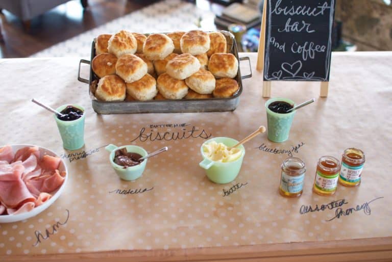 How to Host An Easy Biscuit Bar Brunch - Sweetpea Lifestyle