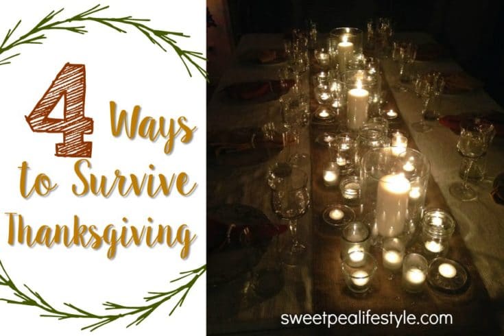 How to Guide for Surviving Thanksgiving Dinner - Sweetpea Lifestyle