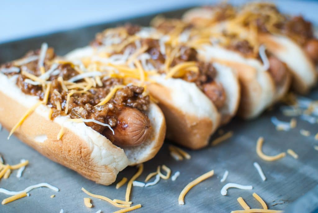 Sloppy Joe Hot Dogs | Sloppy Joe Topped Hot Dog