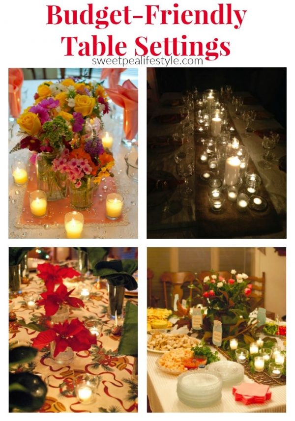 Budget-Friendly Table Setting Ideas - Sweetpea Lifestyle