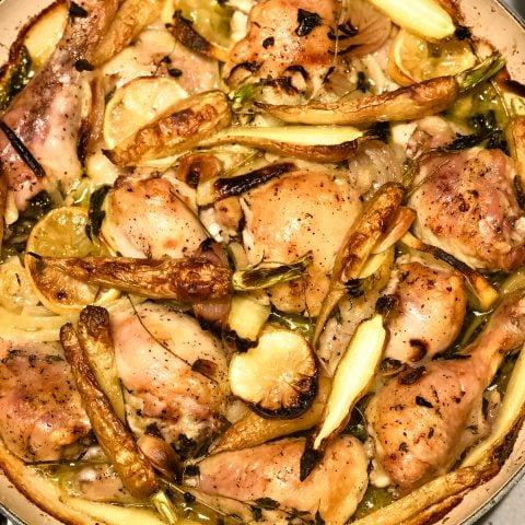 Chicken Confit | Olive-Oil Roasted Chicken Confit Recipe