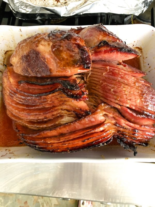 Baked Ham with Brown Sugar Glaze - Sweetpea Lifestyle