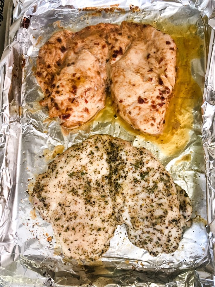 How to Meal Prep Chicken in the Oven - Sweetpea Lifestyle