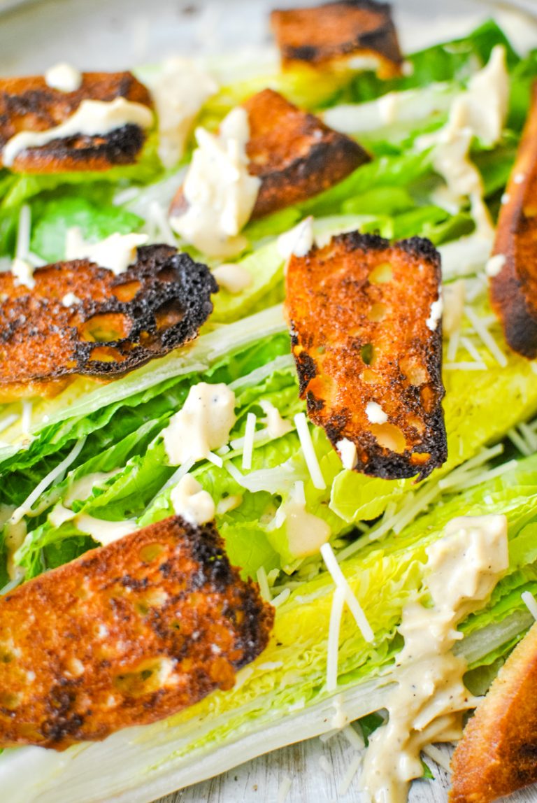 Caesar Wedge Salad - Sweetpea Lifestyle