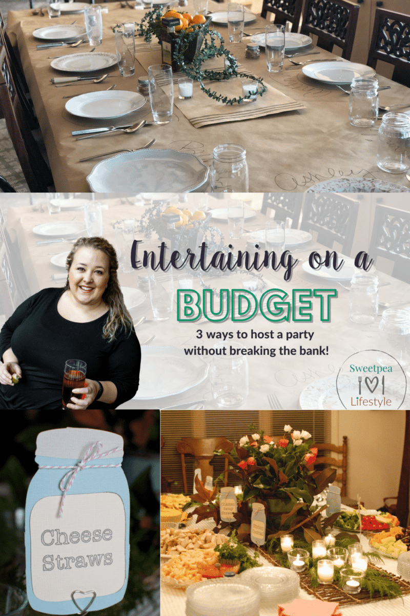 Entertaining on a Budget - Sweetpea Lifestyle