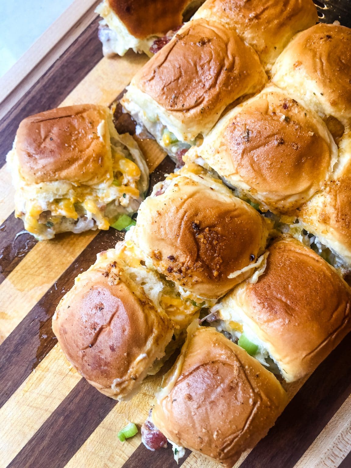 Chicken Bacon Ranch Sliders - Super Bowl Appetizer Recipe