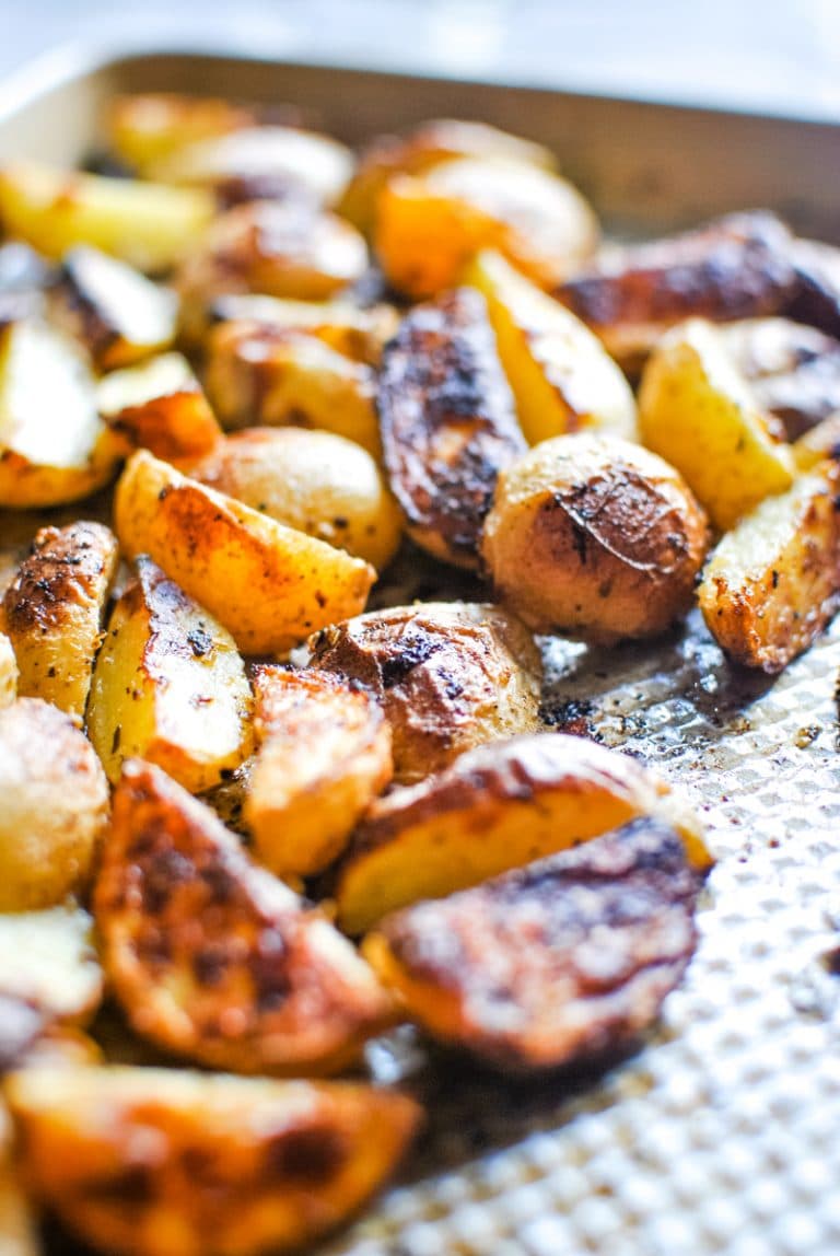 Easy Roasted Mini Potatoes | How Long to Roast Mini Potatoes