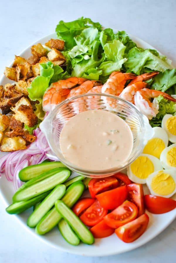 Shrimp Louie Salad Dressing Recipe | Shrimp Louie Salad