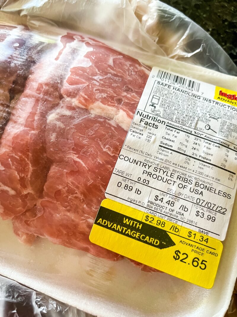 Boneless Ribs in the Air Fryer - Sweetpea Lifestyle