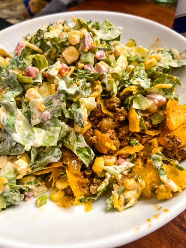 Grinder Taco Salad | Easy Taco Salad Recipe