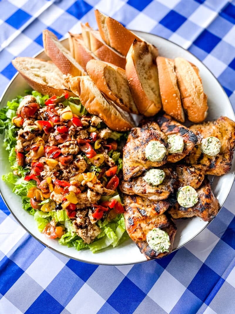 Best Grilled Steakhouse Marinated Chicken Recipe - Sweetpea Lifestyle