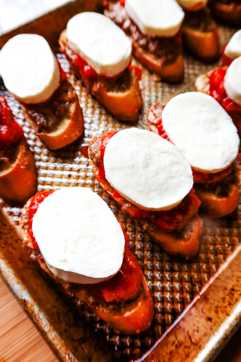 Meatball Toasties - Sweetpea Lifestyle