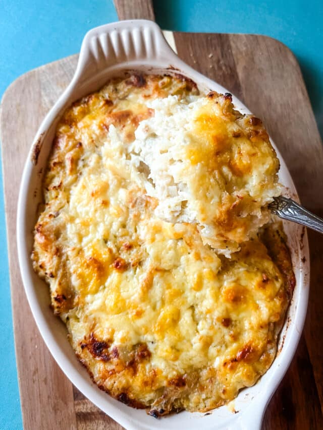 Steakhouse Potatoes Romanov (Easy Potato Side Dish) - Sweetpea Lifestyle