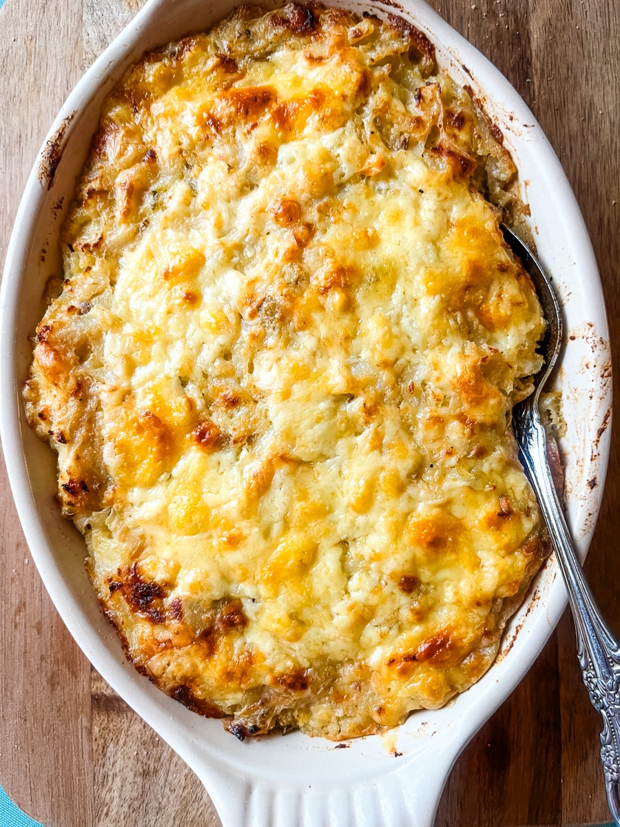 Steakhouse Potatoes Romanov (Easy Potato Side Dish) - Sweetpea Lifestyle