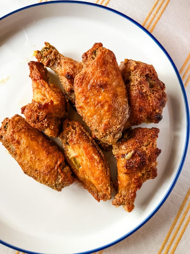 Caesar Chicken Wings Recipe with Parmesan Cheese - Sweetpea Lifestyle