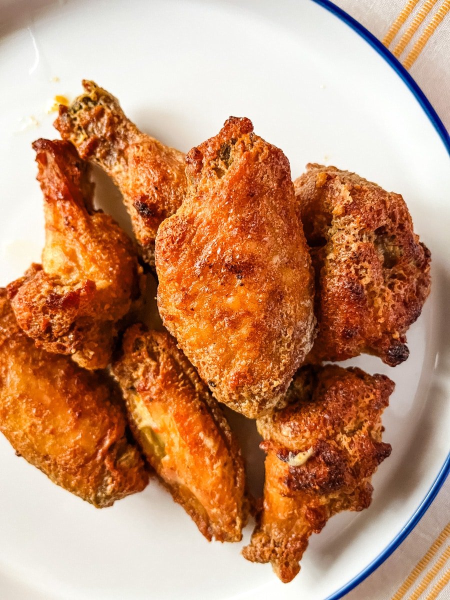 Caesar Chicken Wings Recipe with Parmesan Cheese - Sweetpea Lifestyle