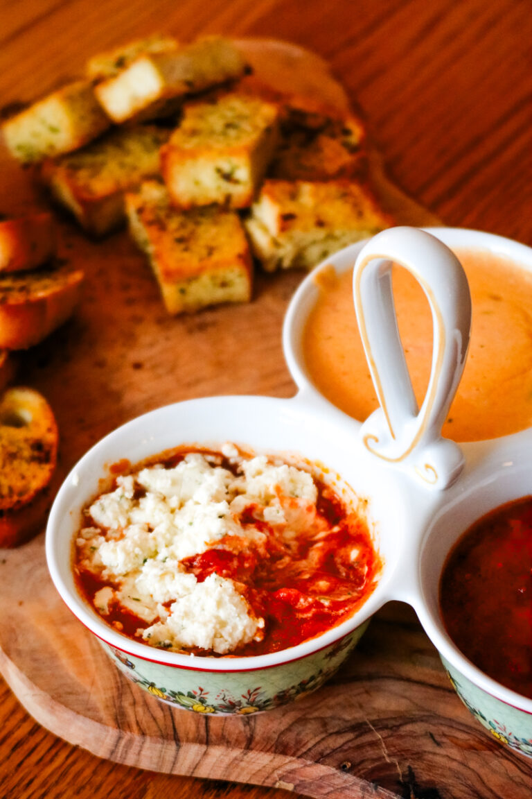 Italian Triple Dipper (Simple Bread Board Idea) - Sweetpea Lifestyle